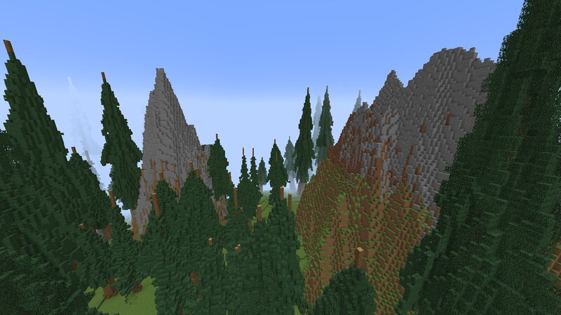 Forest survival Minecraft Map