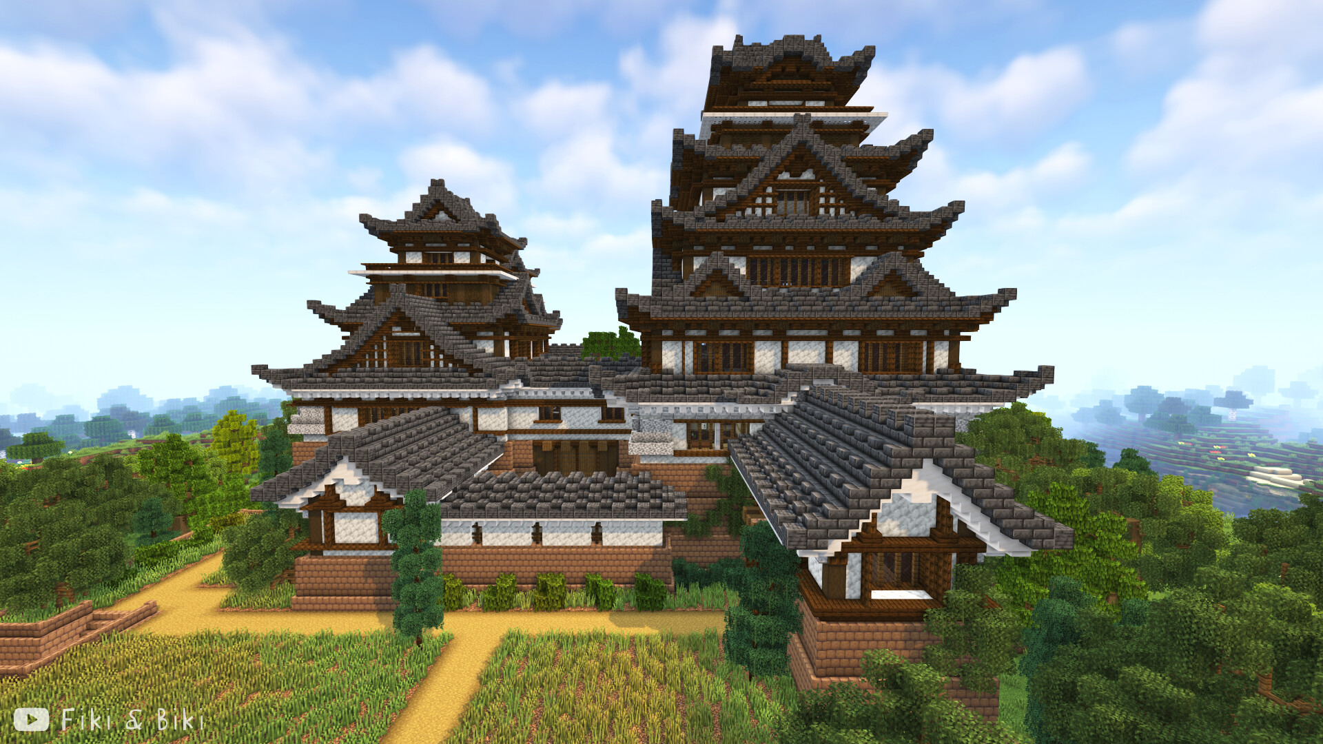 Japanese Castle Minecraft Map