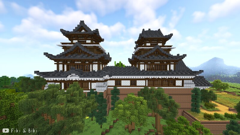 Japanese Castle Minecraft Map