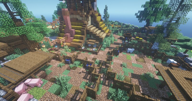 [Java 1.18] Ikarus' Roost - Meadows Home Minecraft Map