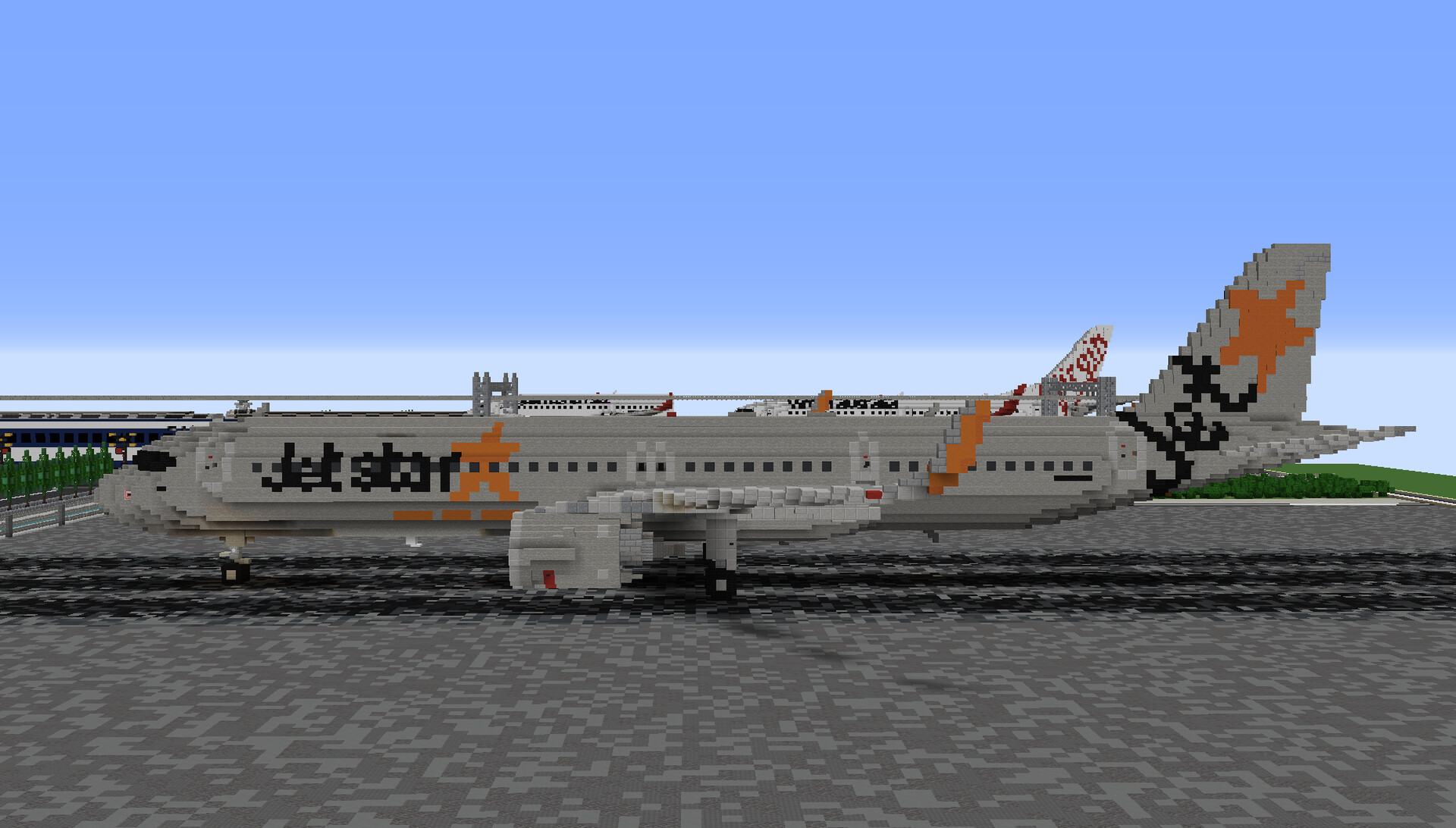 3:1 Airbus A321Neo Minecraft Map