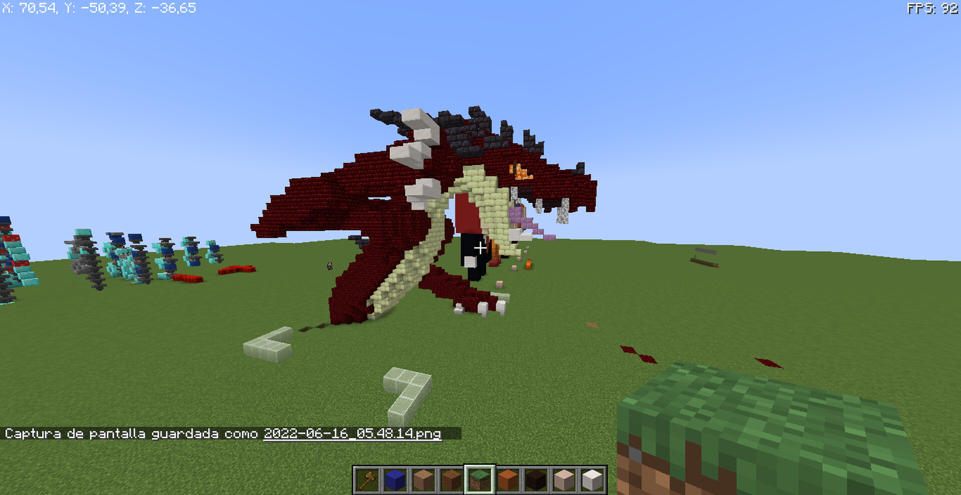 Red Dragon + Schematic Minecraft Map