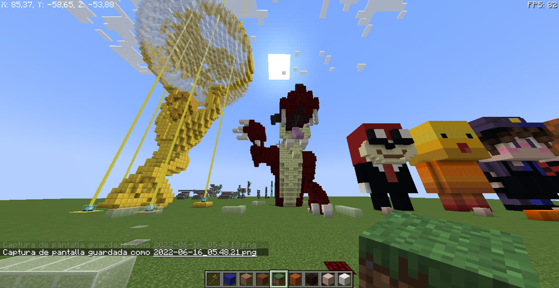 Red Dragon + Schematic Minecraft Map