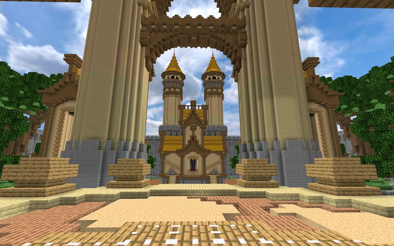 200X200 SURVİVAL SPAWN [TR] [KİŞİYE ÖZEL] [SATILDI] Minecraft Map