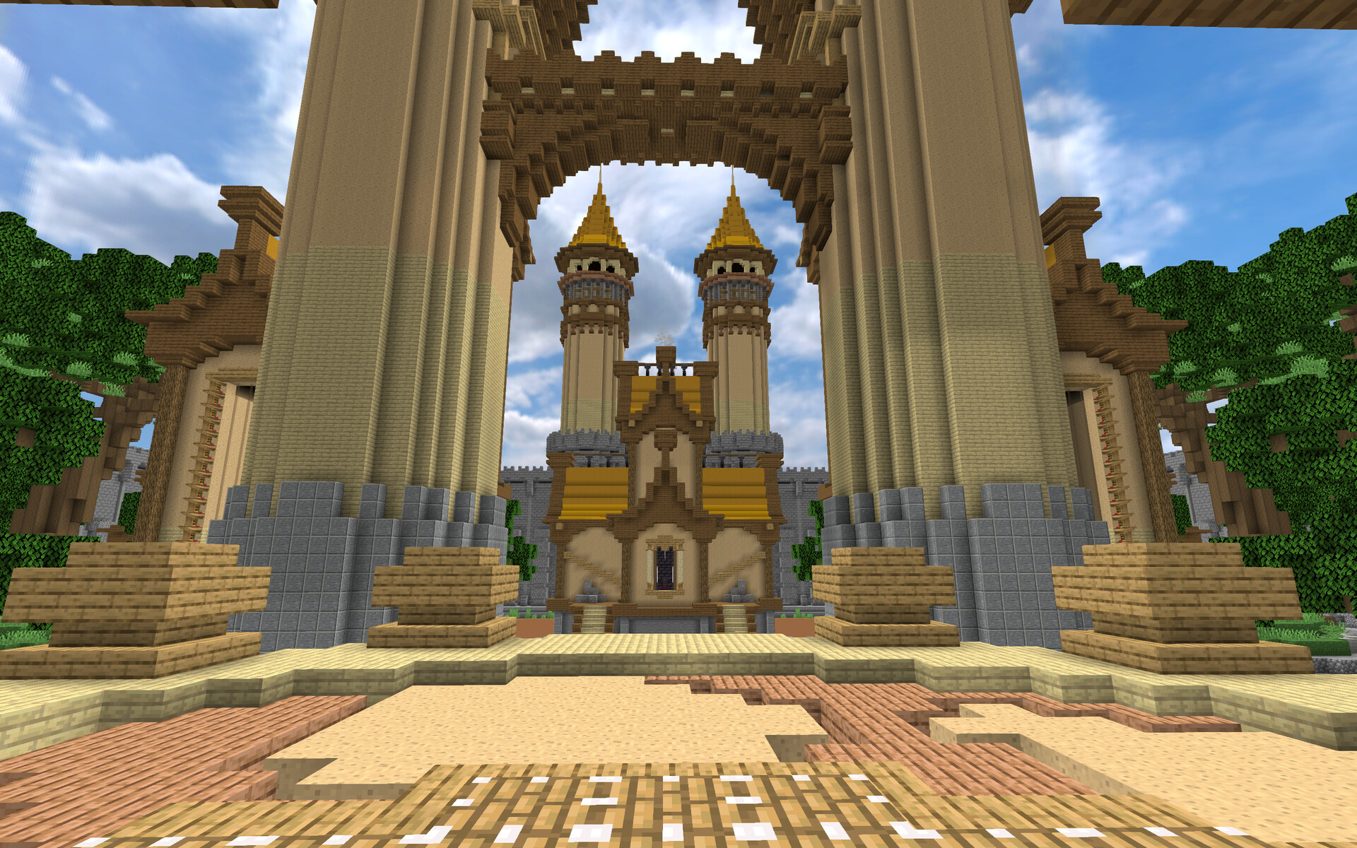 200X200 SURVİVAL SPAWN [TR] [KİŞİYE ÖZEL] [SATILDI] Minecraft Map