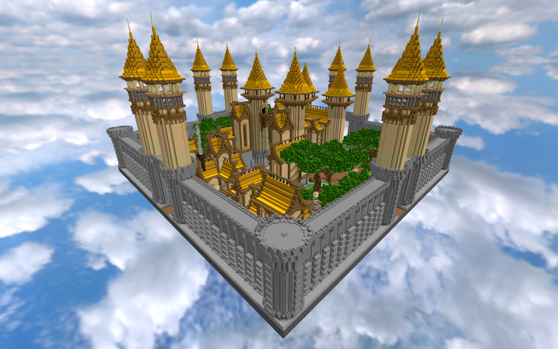 200X200 SURVİVAL SPAWN [TR] [KİŞİYE ÖZEL] [SATILDI] Minecraft Map