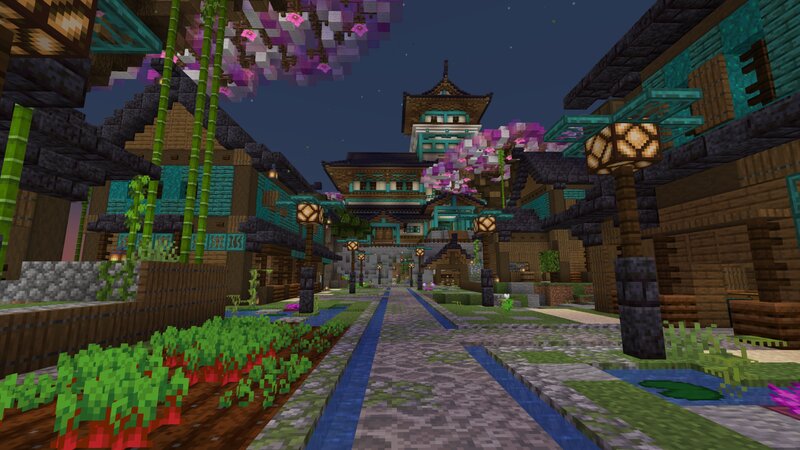Sakura Spawn Minecraft Map