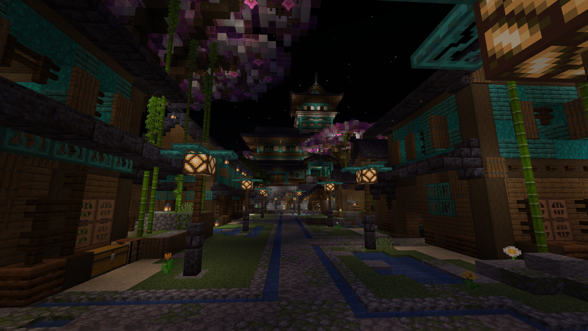 Sakura Spawn Minecraft Map