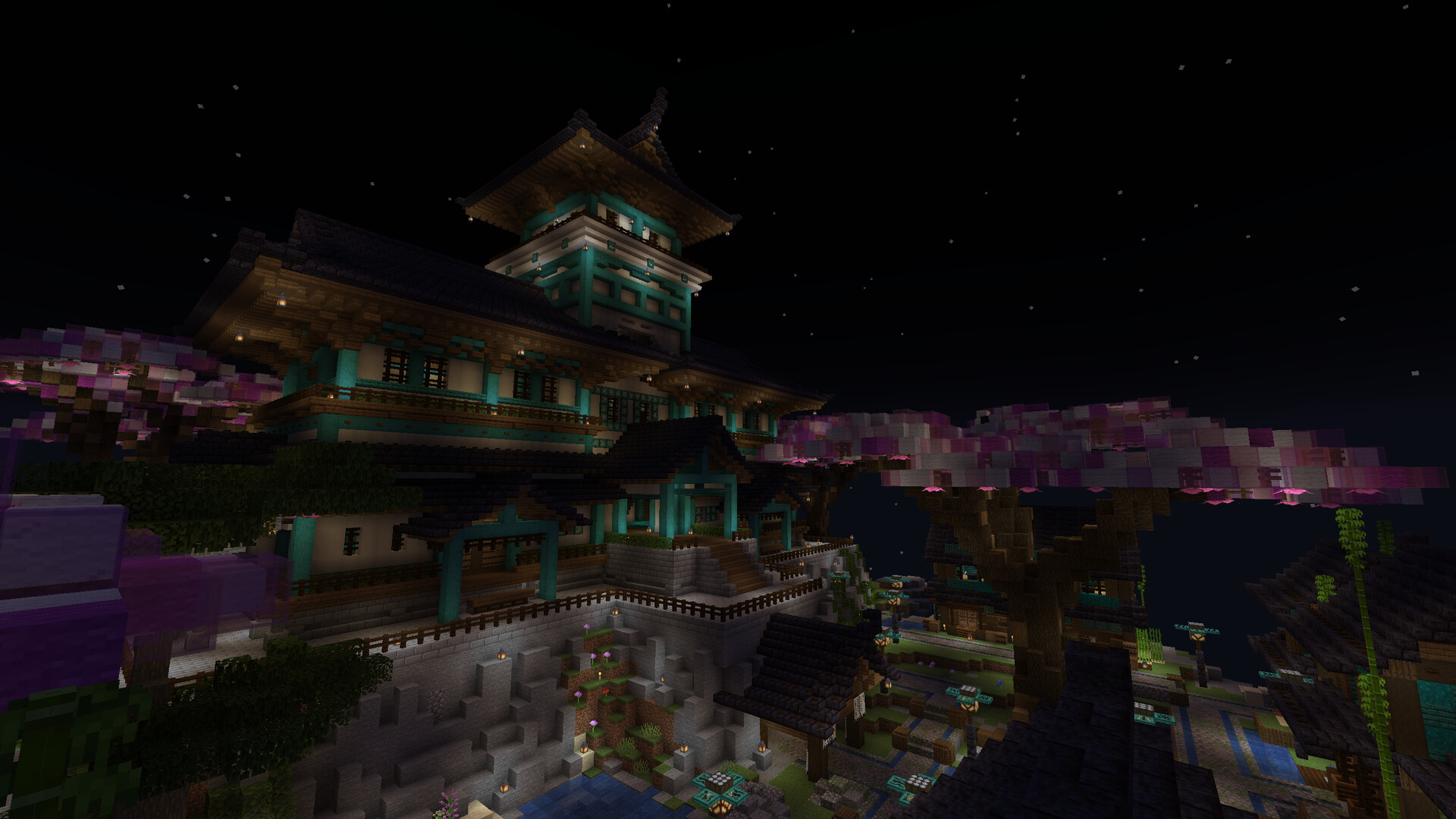 Sakura Spawn Minecraft Map