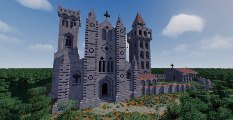 Grayrock monastery [Downloadable] Minecraft Map