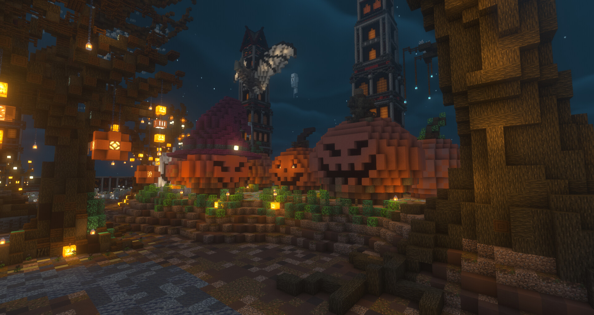 Spook - Halloween Themed Build Minecraft Map
