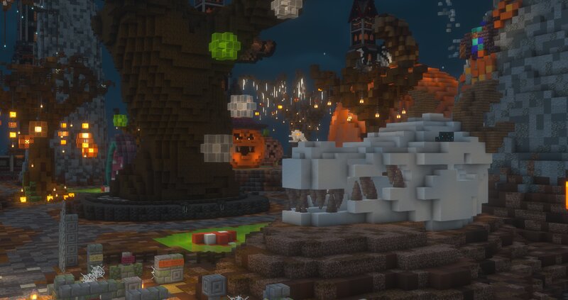 Spook - Halloween Themed Build Minecraft Map