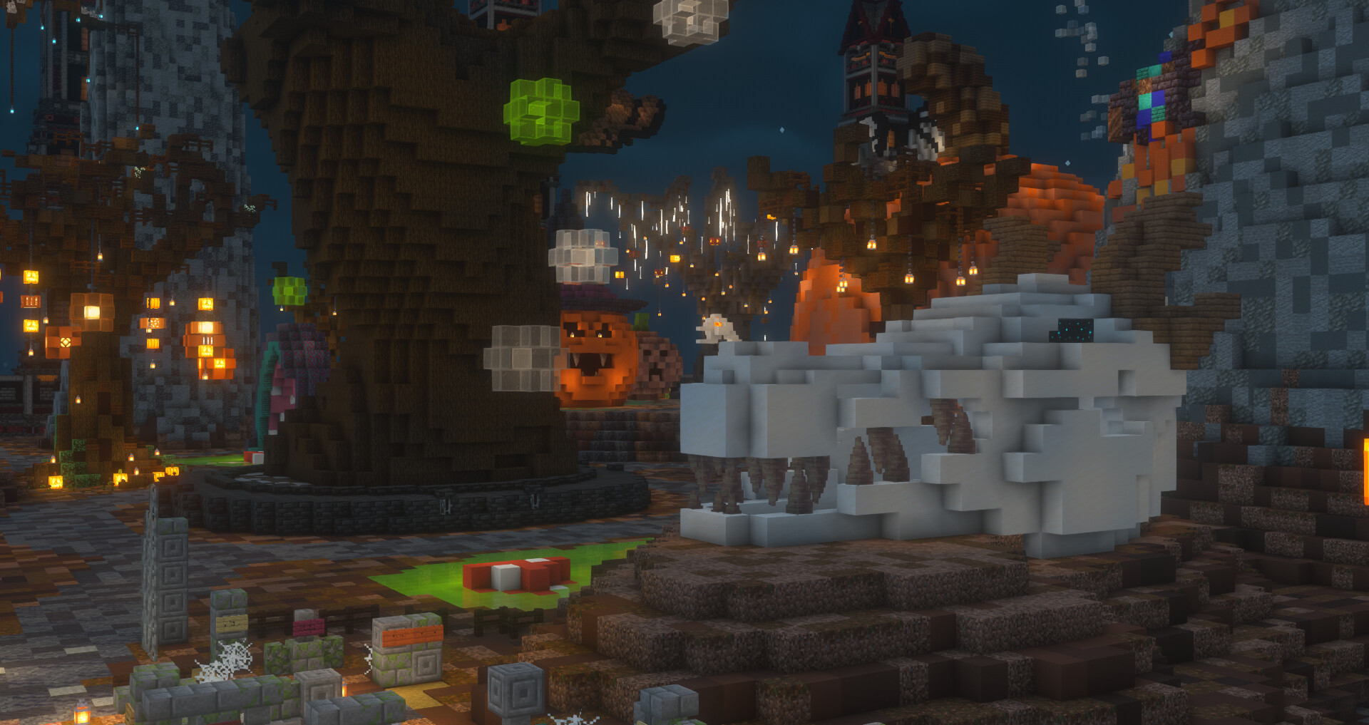 Spook - Halloween Themed Build Minecraft Map