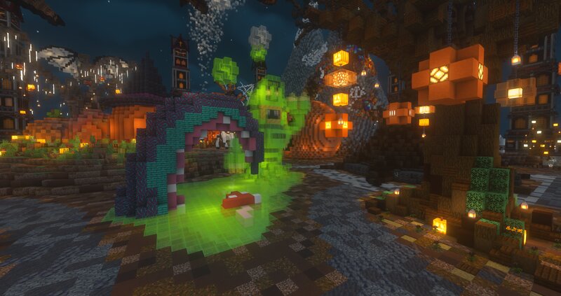 Spook - Halloween Themed Build Minecraft Map