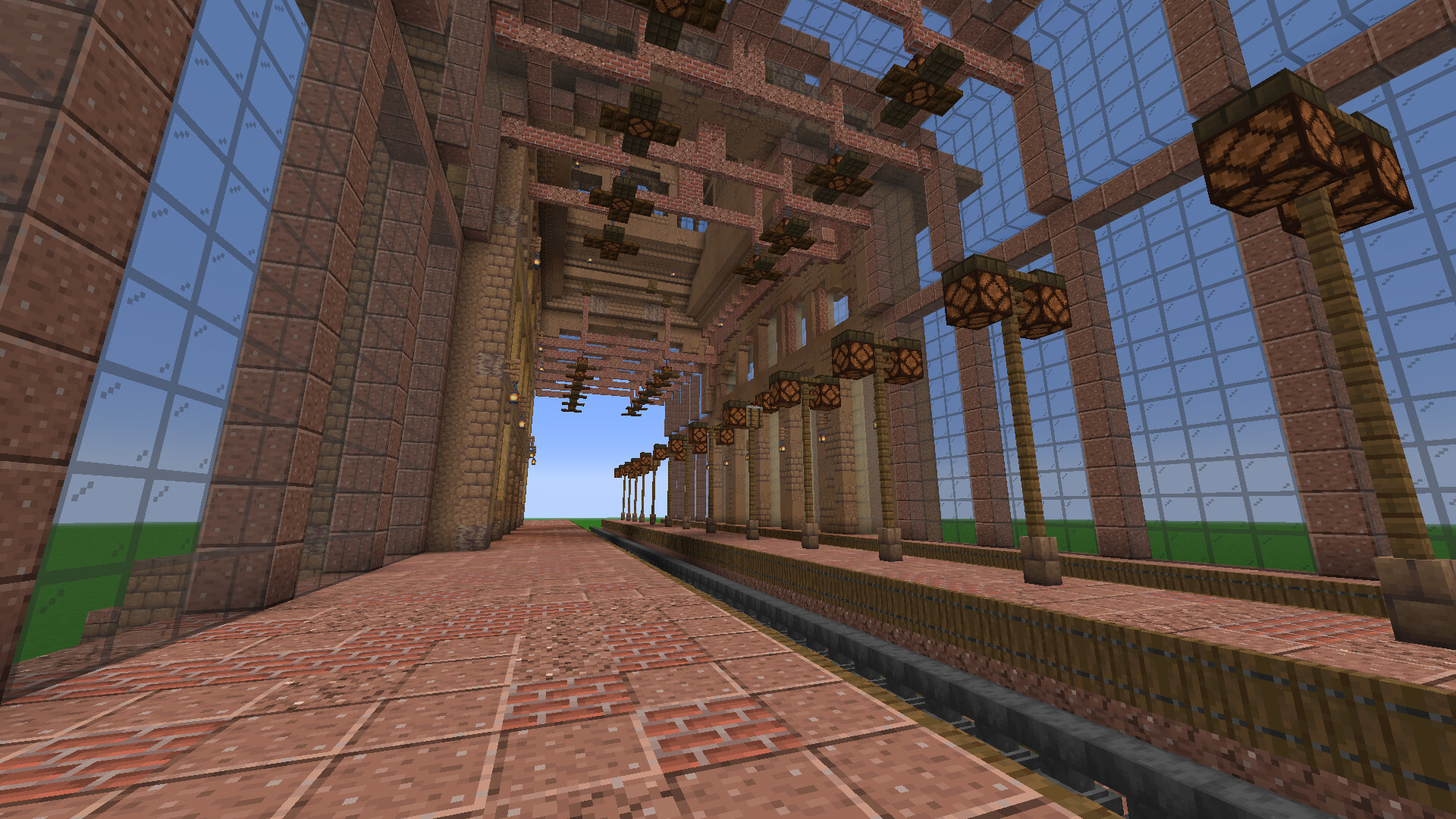 1.19 Train station build Minecraft Map