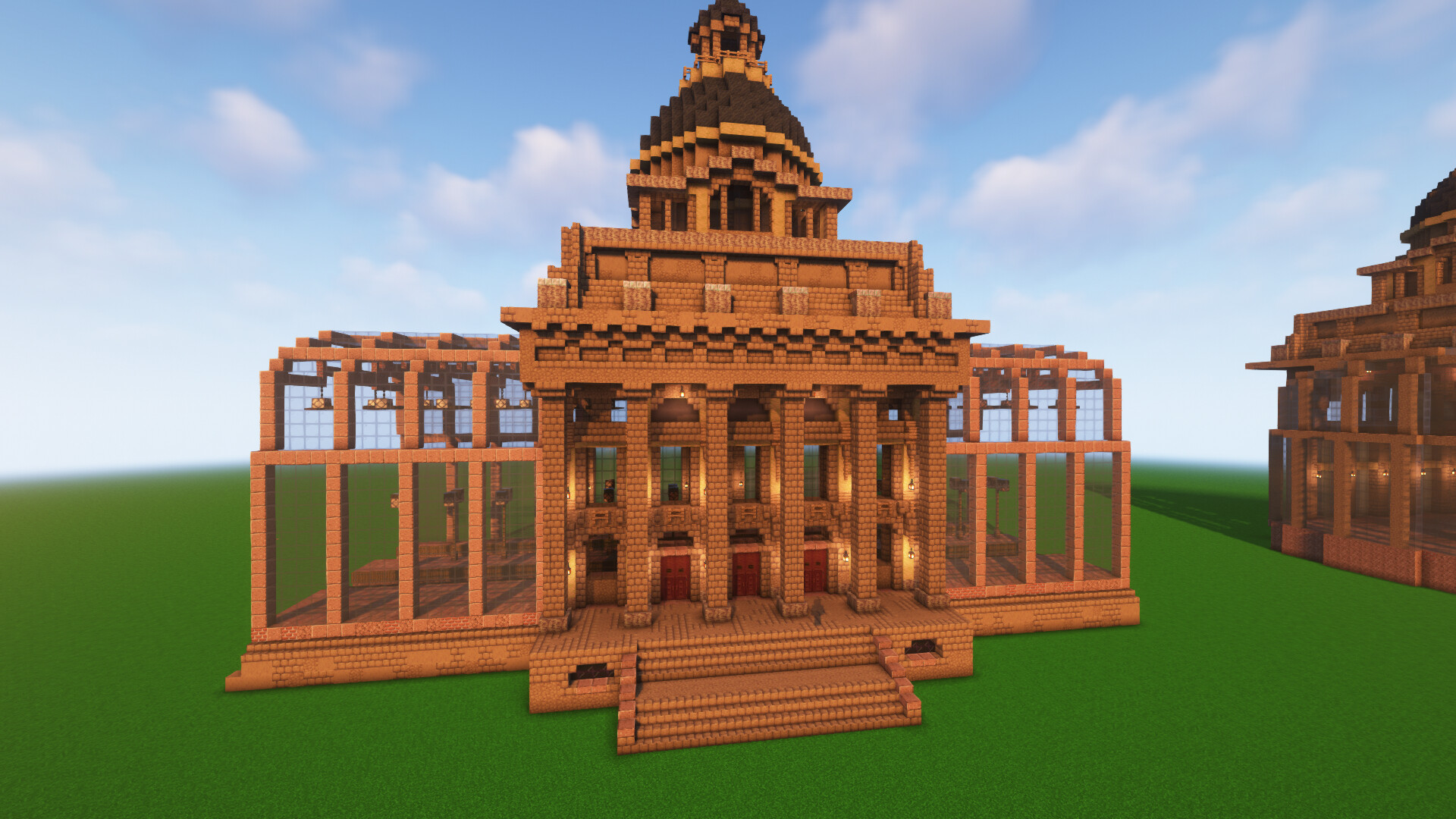 1.19 Train station build Minecraft Map