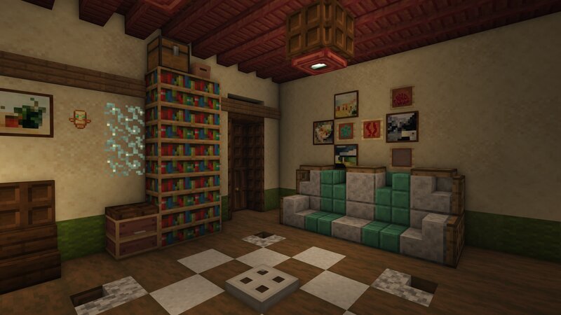 Protagonist's house (Vermeil in Gold) Minecraft Map