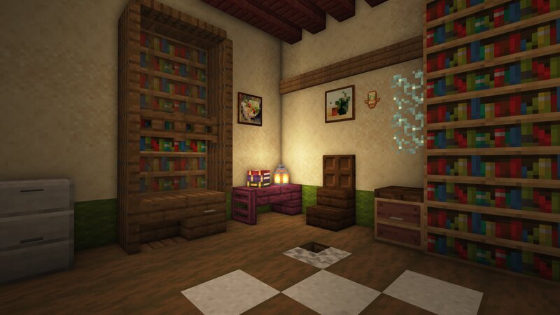 Protagonist's house (Vermeil in Gold) Minecraft Map