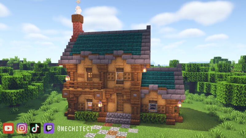 Survival House Minecraft Map