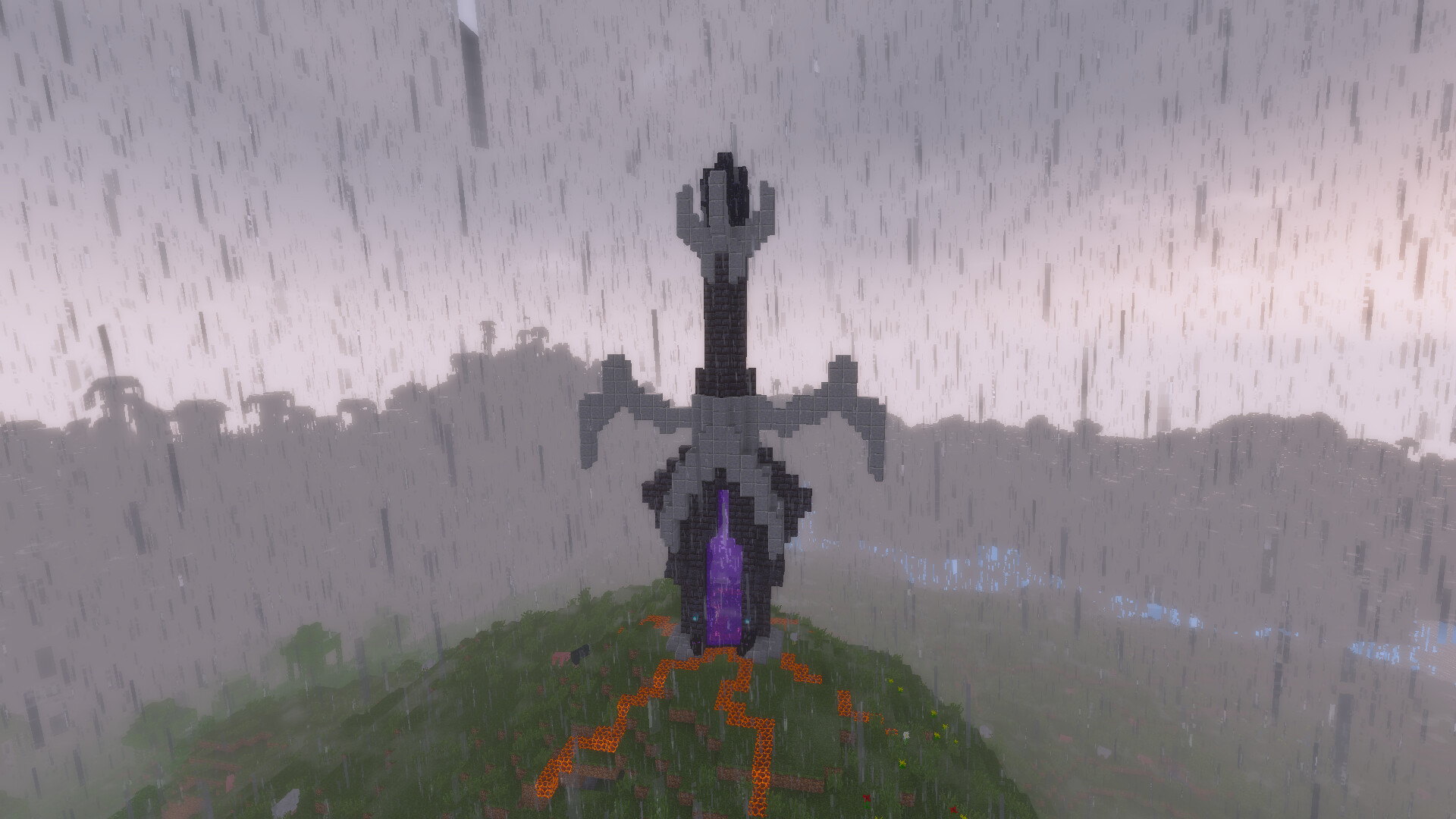 Sword Netherportal - Minecraft Tutorial - Building is our craft Ahu ...