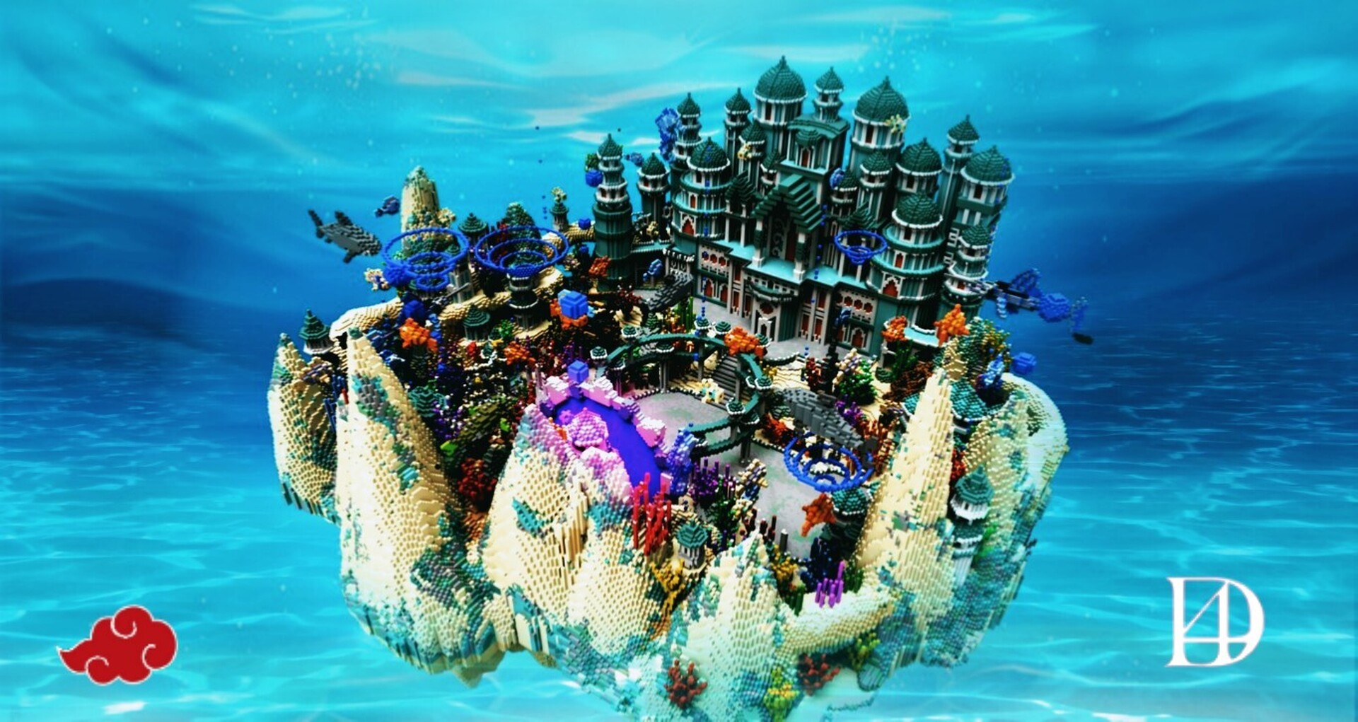 MAIN LOBBY MARINE OCEAN Minecraft Map