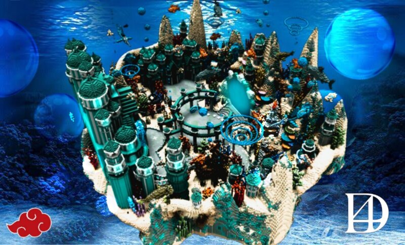 MAIN LOBBY MARINE OCEAN Minecraft Map