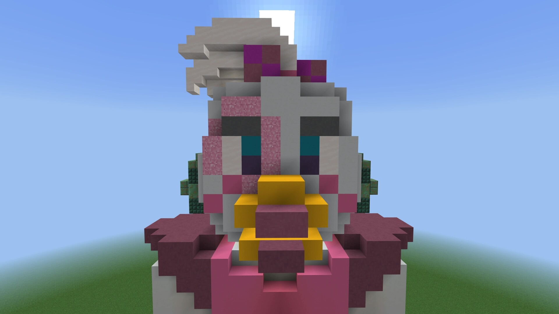 FNAF Security Breach GLAMROCK CHICA Minecraft Map