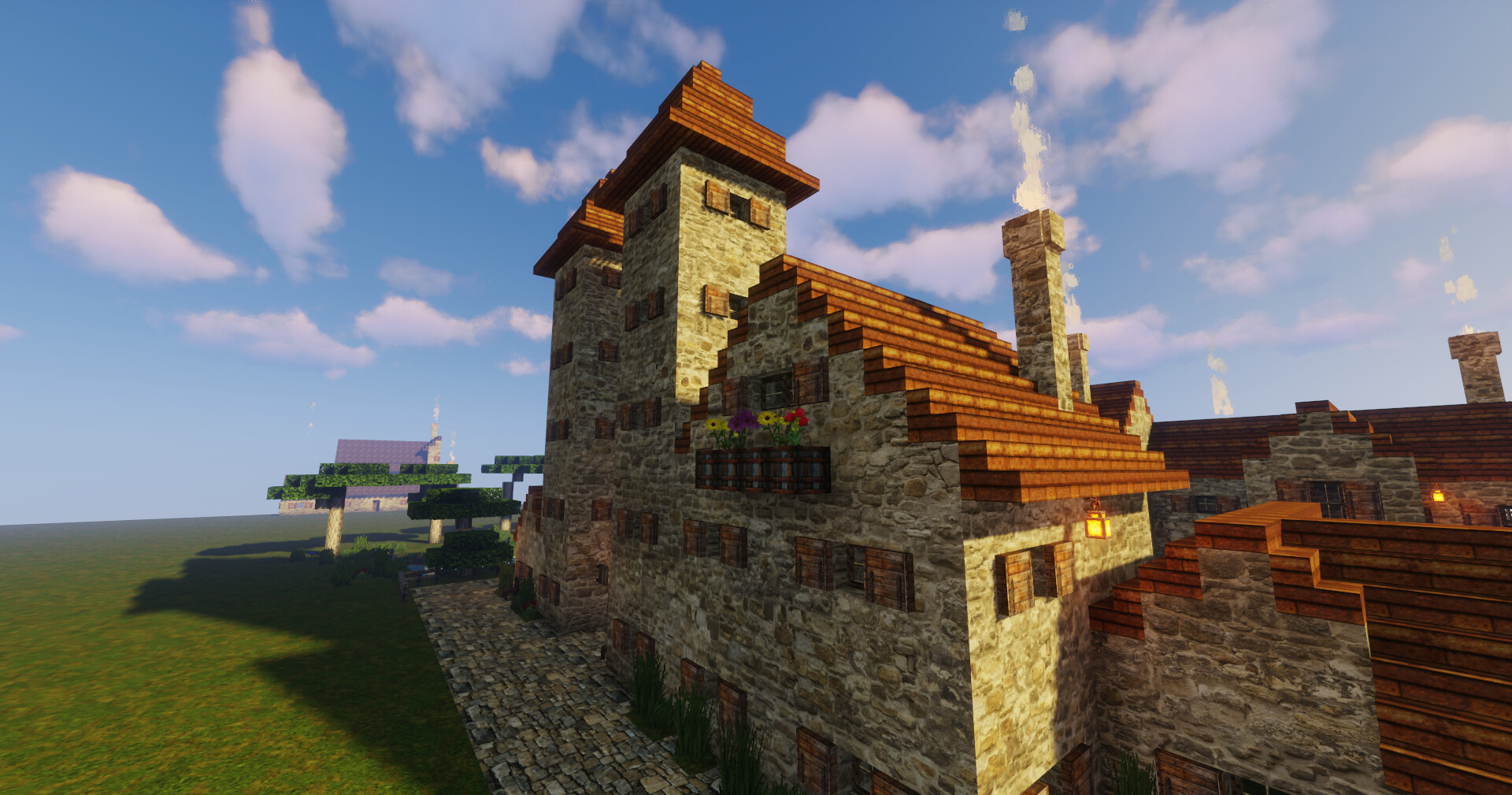 The Bemersyde Abbey Minecraft Map