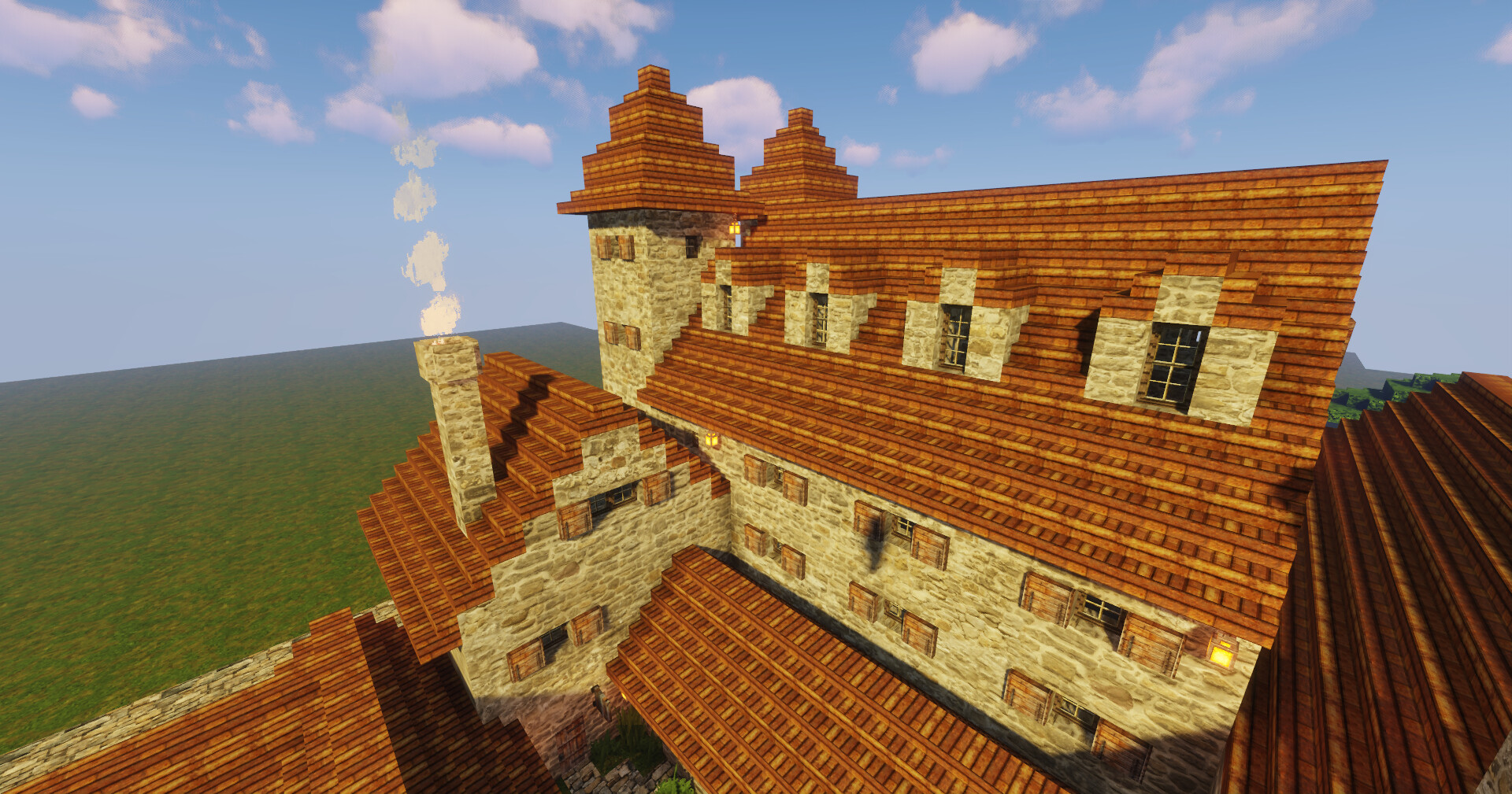 The Bemersyde Abbey Minecraft Map