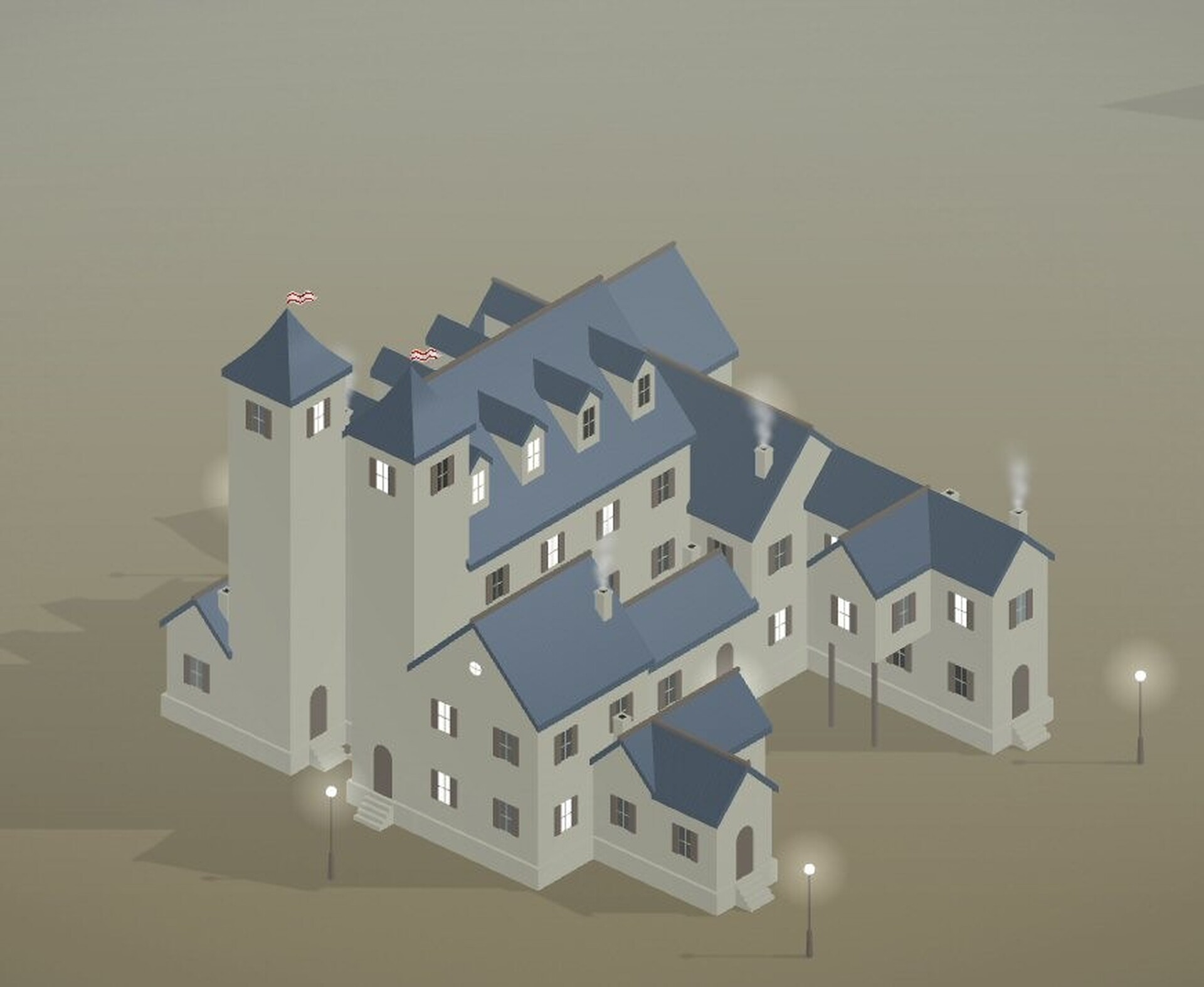 The Bemersyde Abbey Minecraft Map