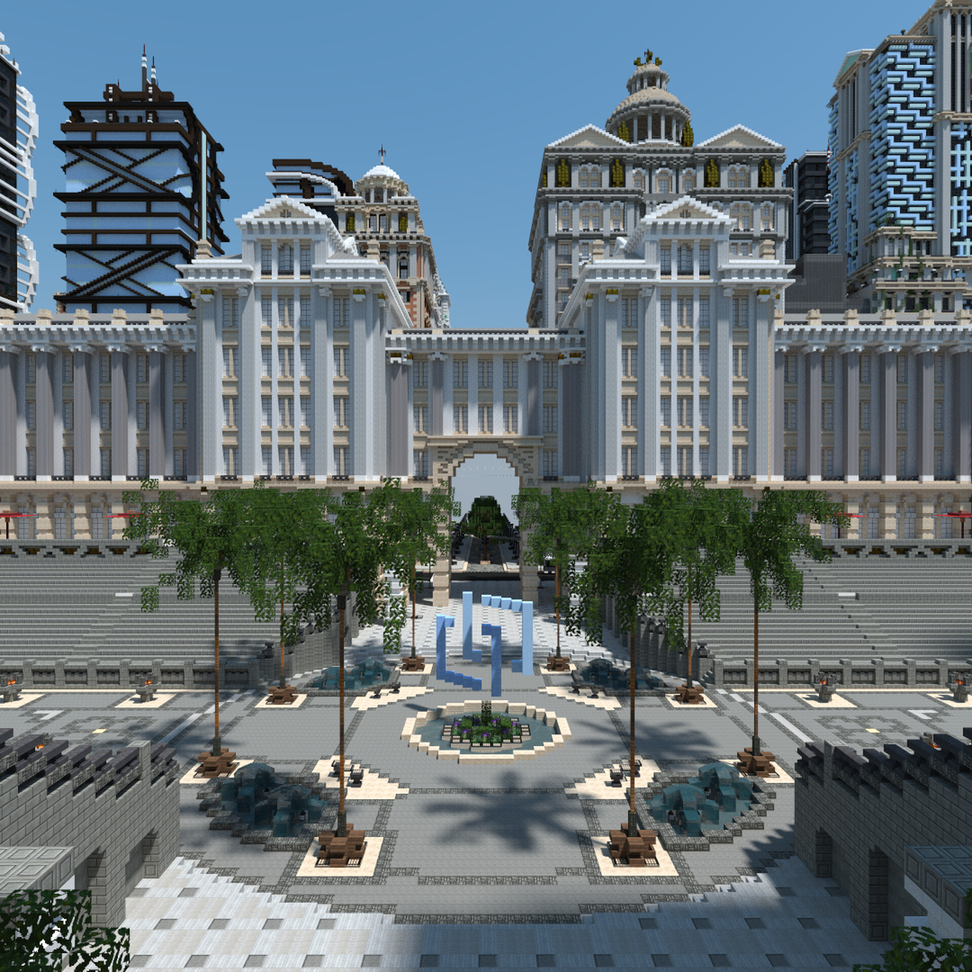 Tributes Avenue | Capitol Minecraft Map