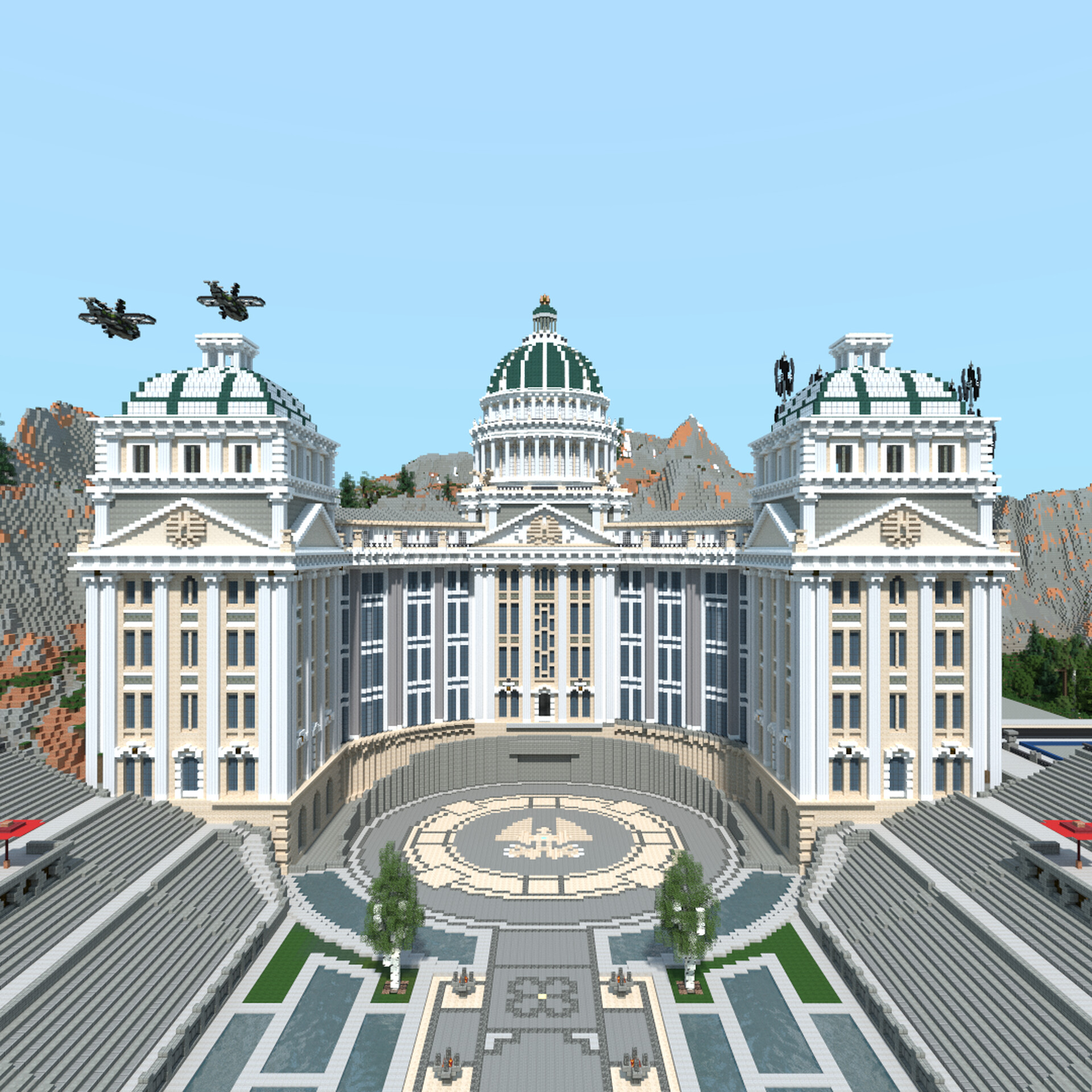 Tributes Avenue | Capitol Minecraft Map