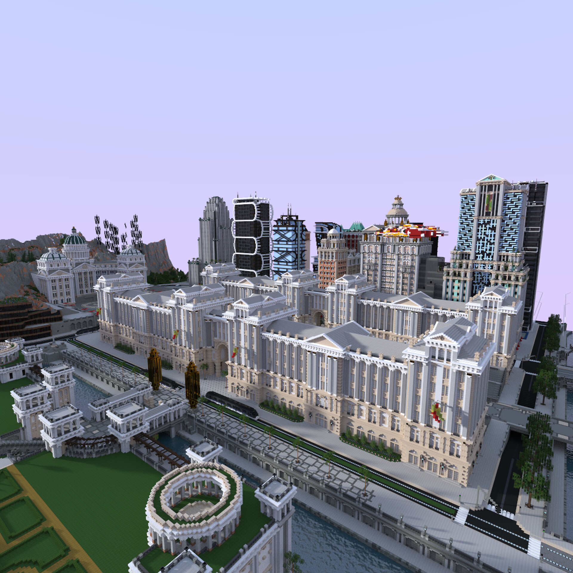 Tributes Avenue | Capitol Minecraft Map