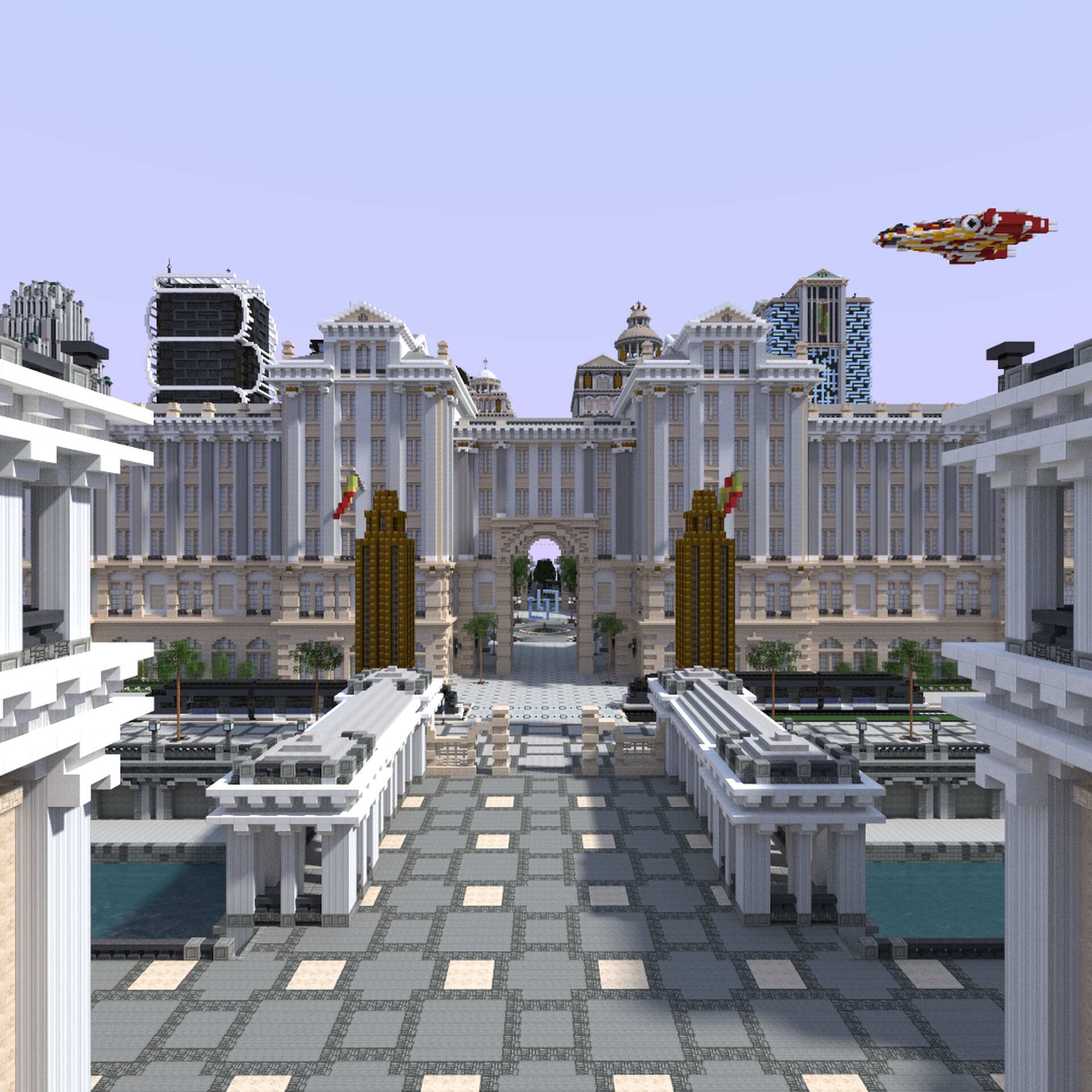 Tributes Avenue | Capitol Minecraft Map