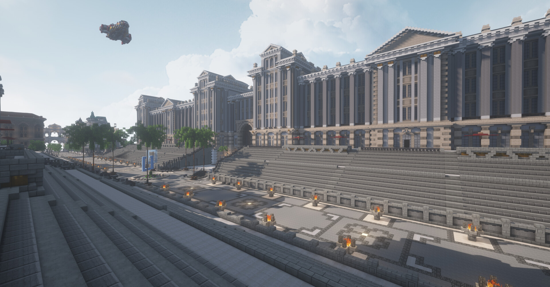 Tributes Avenue | Capitol Minecraft Map