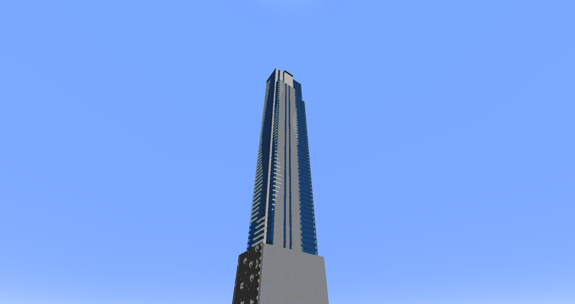 500 Elizabeth Street Melbourne 1.25:1 scale Minecraft Map