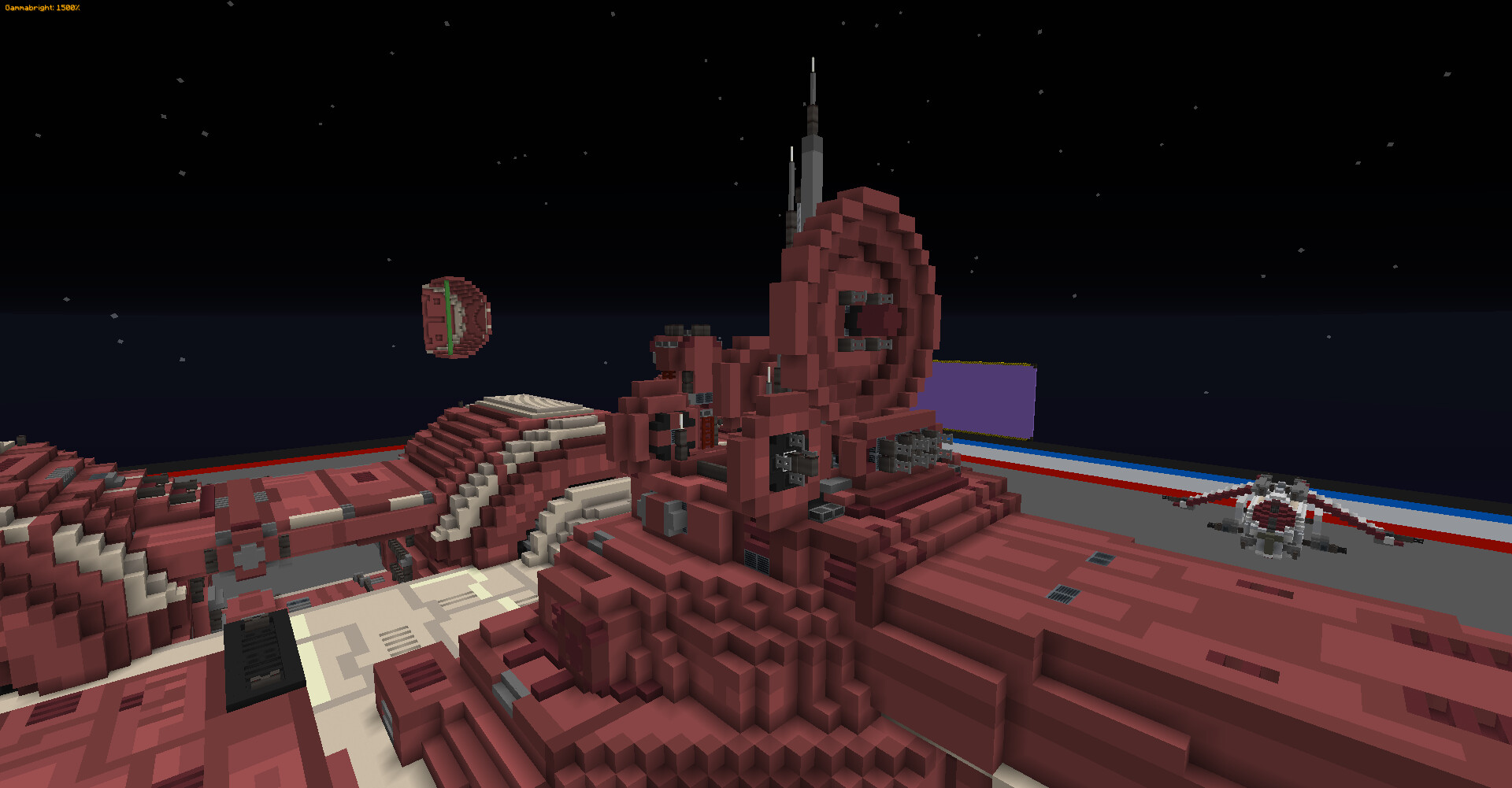Star Wars Consular Class Corvette (The Phantom Menace) Minecraft Map