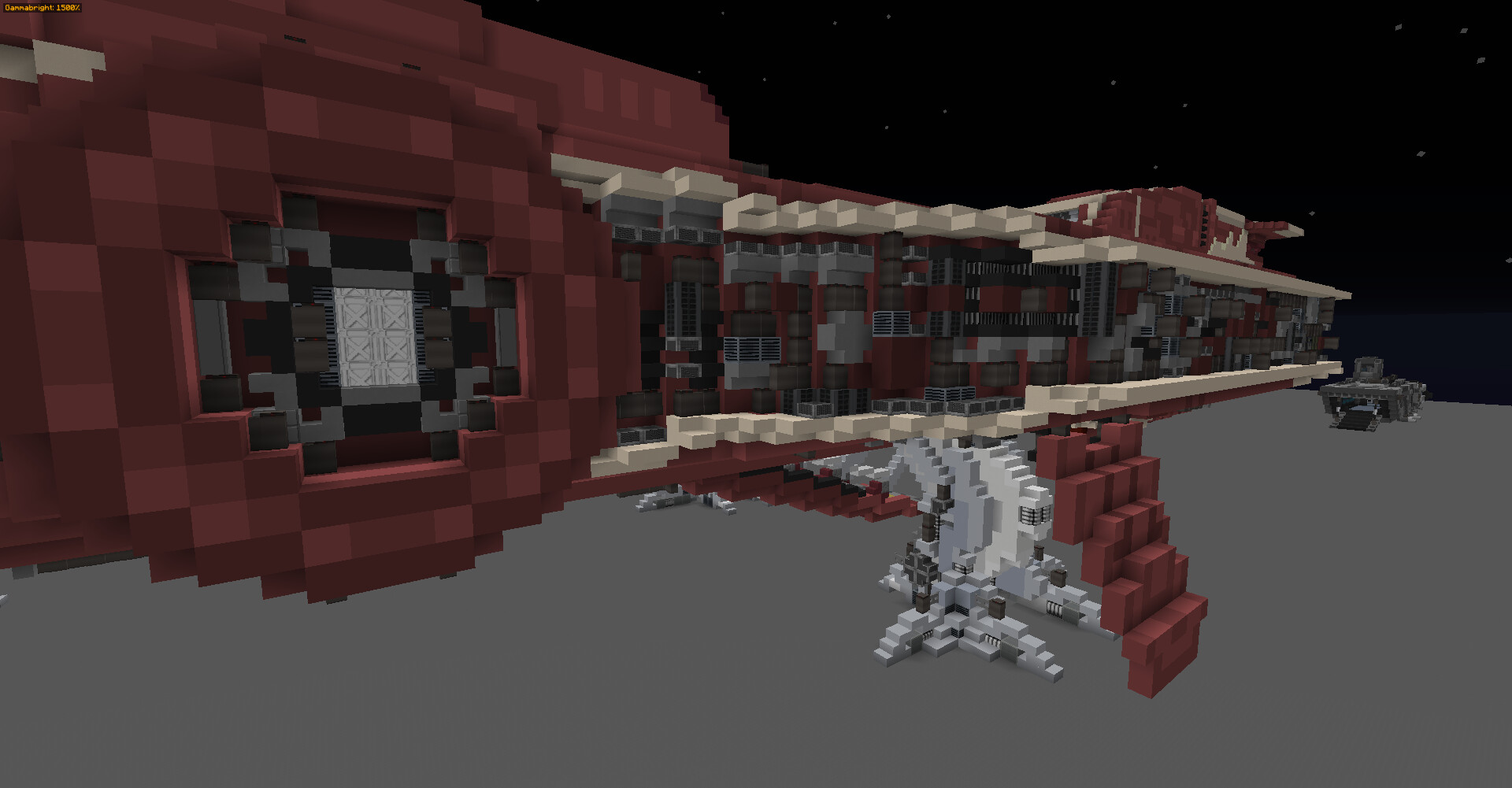Star Wars Consular Class Corvette (The Phantom Menace) Minecraft Map