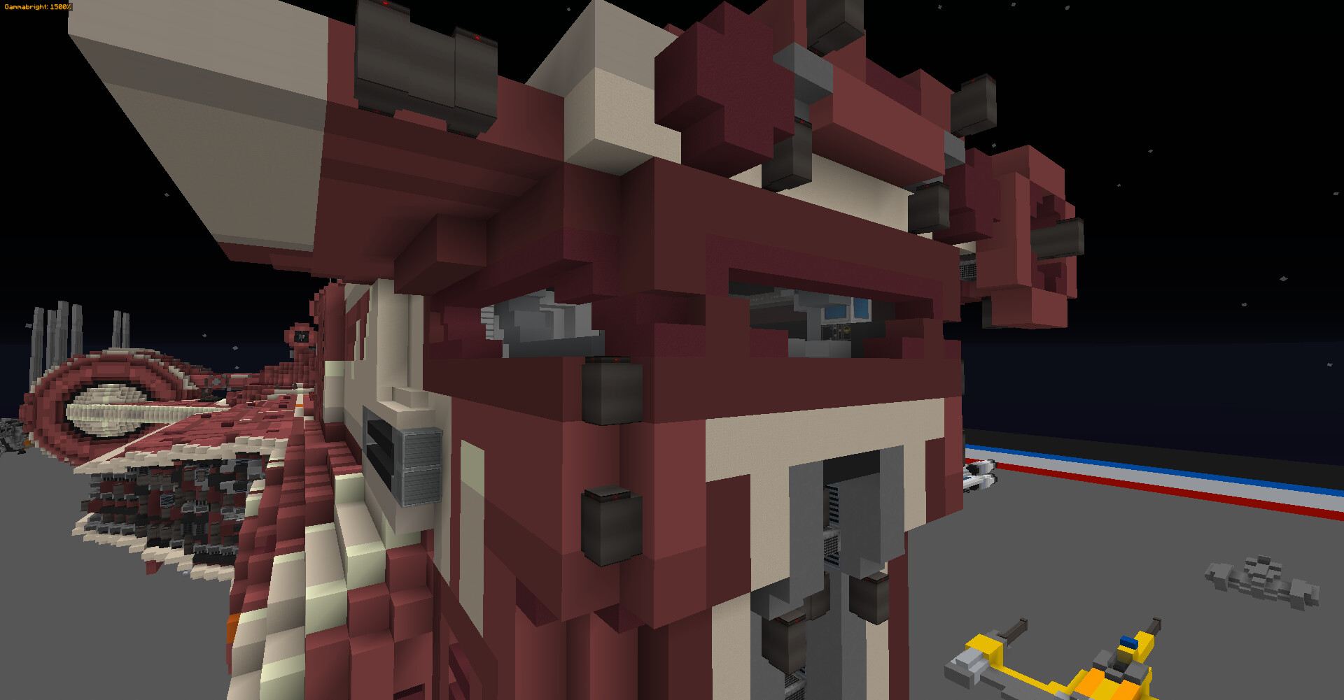 Star Wars Consular Class Corvette (The Phantom Menace) Minecraft Map