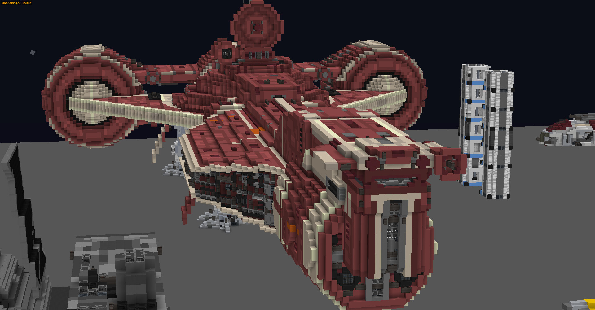 Star Wars Consular Class Corvette (The Phantom Menace) Minecraft Map