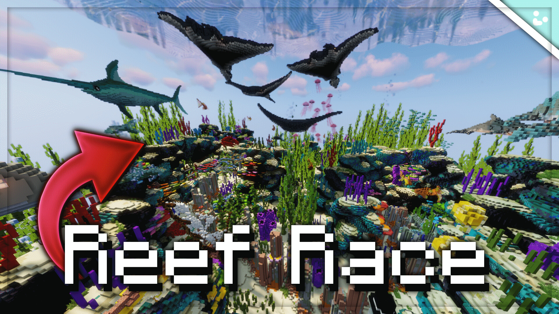 Reef Race Parkour Minecraft Map