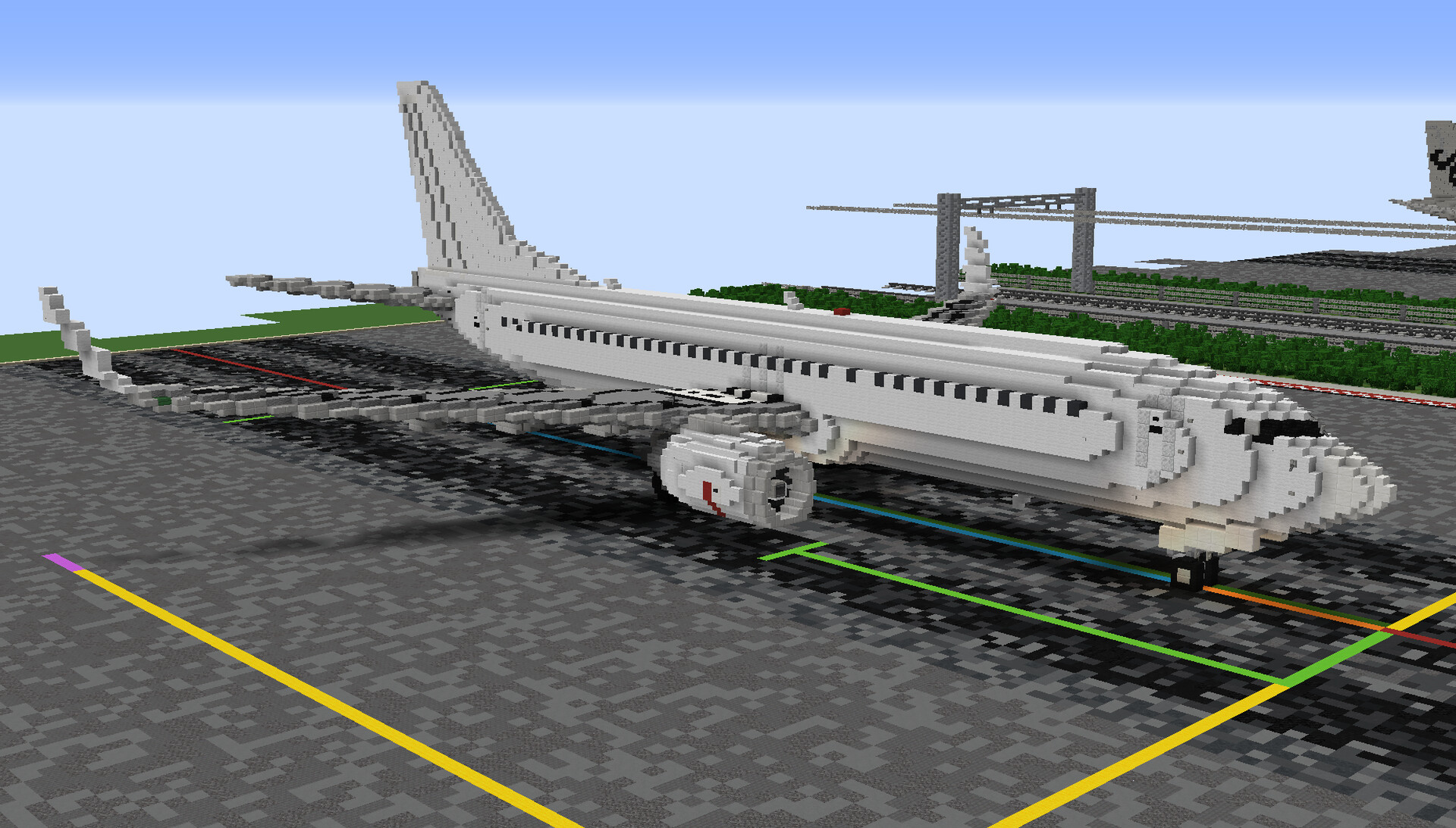 3:1 Boeing 737-800NG Minecraft Map