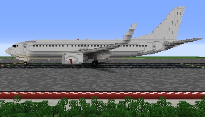 3:1 Boeing 737-800NG Minecraft Map