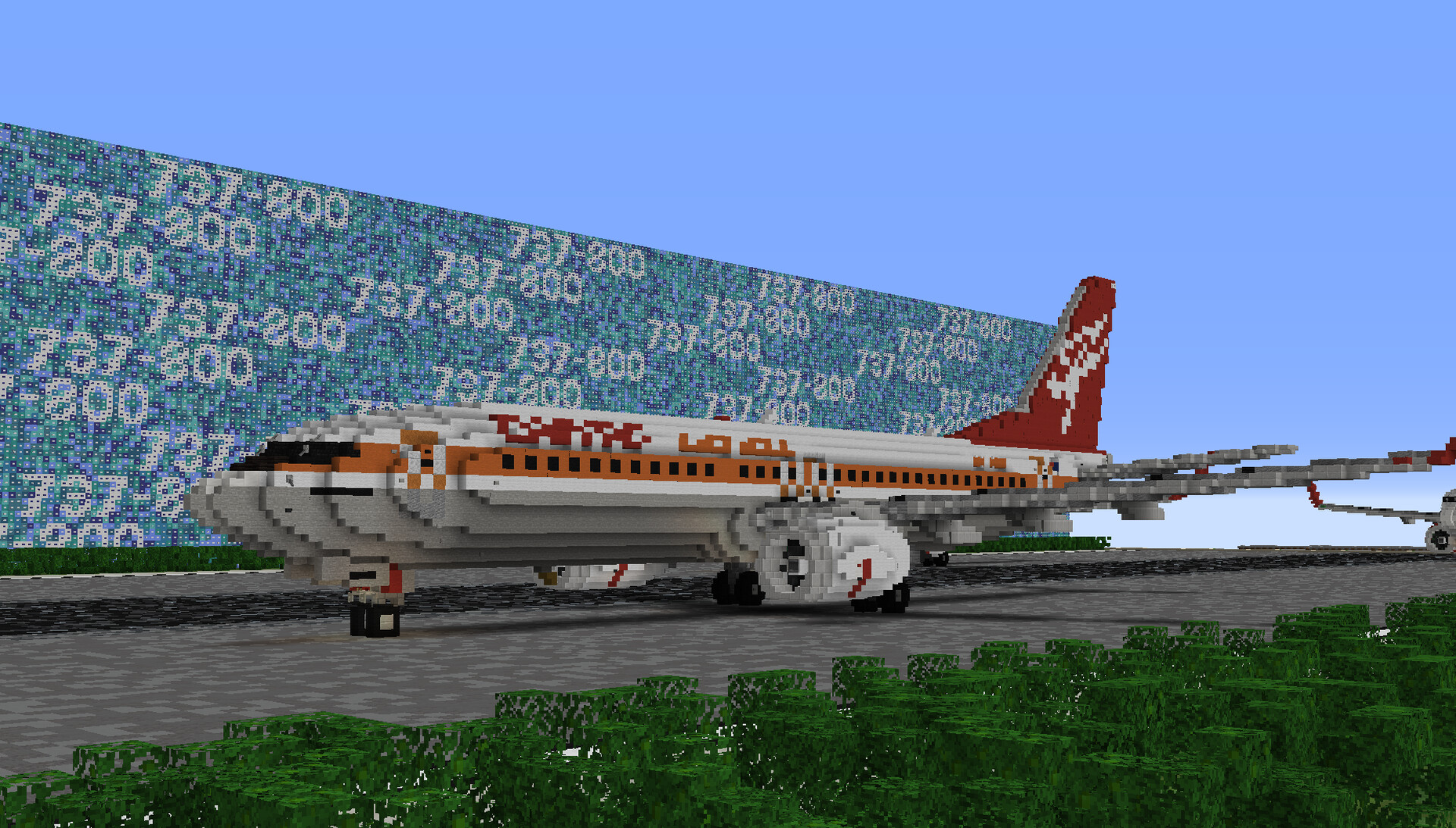 3:1 Boeing 737-800NG Minecraft Map