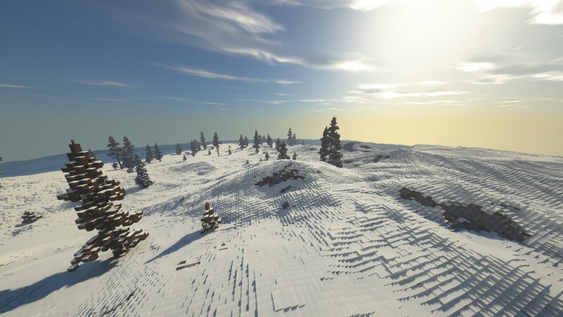 Tundra Land | 5000 x 7000 | Java Edition | 1.18+ Minecraft Map