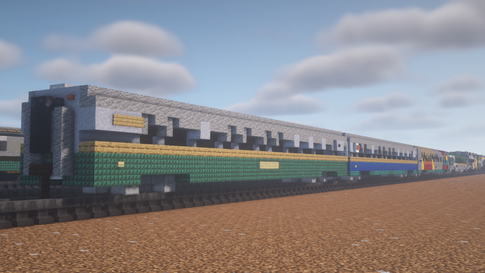 VIA Rail - Bombardier LRC Coaches (REMAKE) Minecraft Map