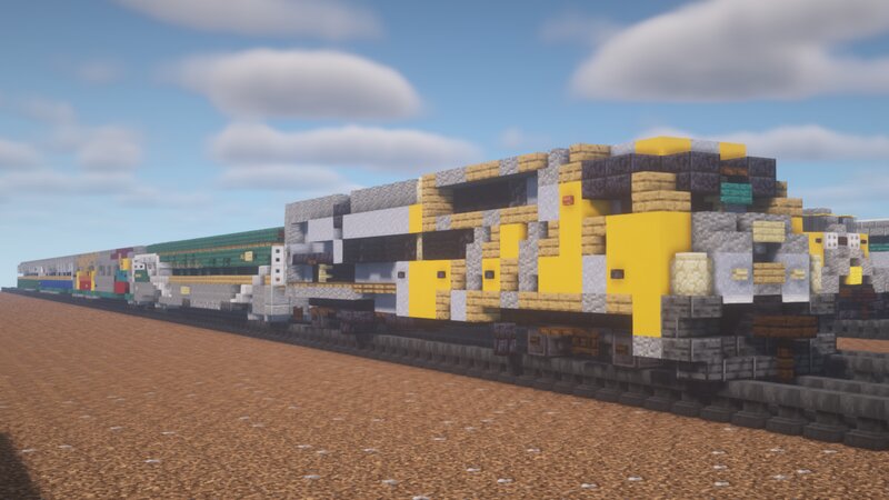 VIA Rail - Bombardier LRC Coaches (REMAKE) Minecraft Map