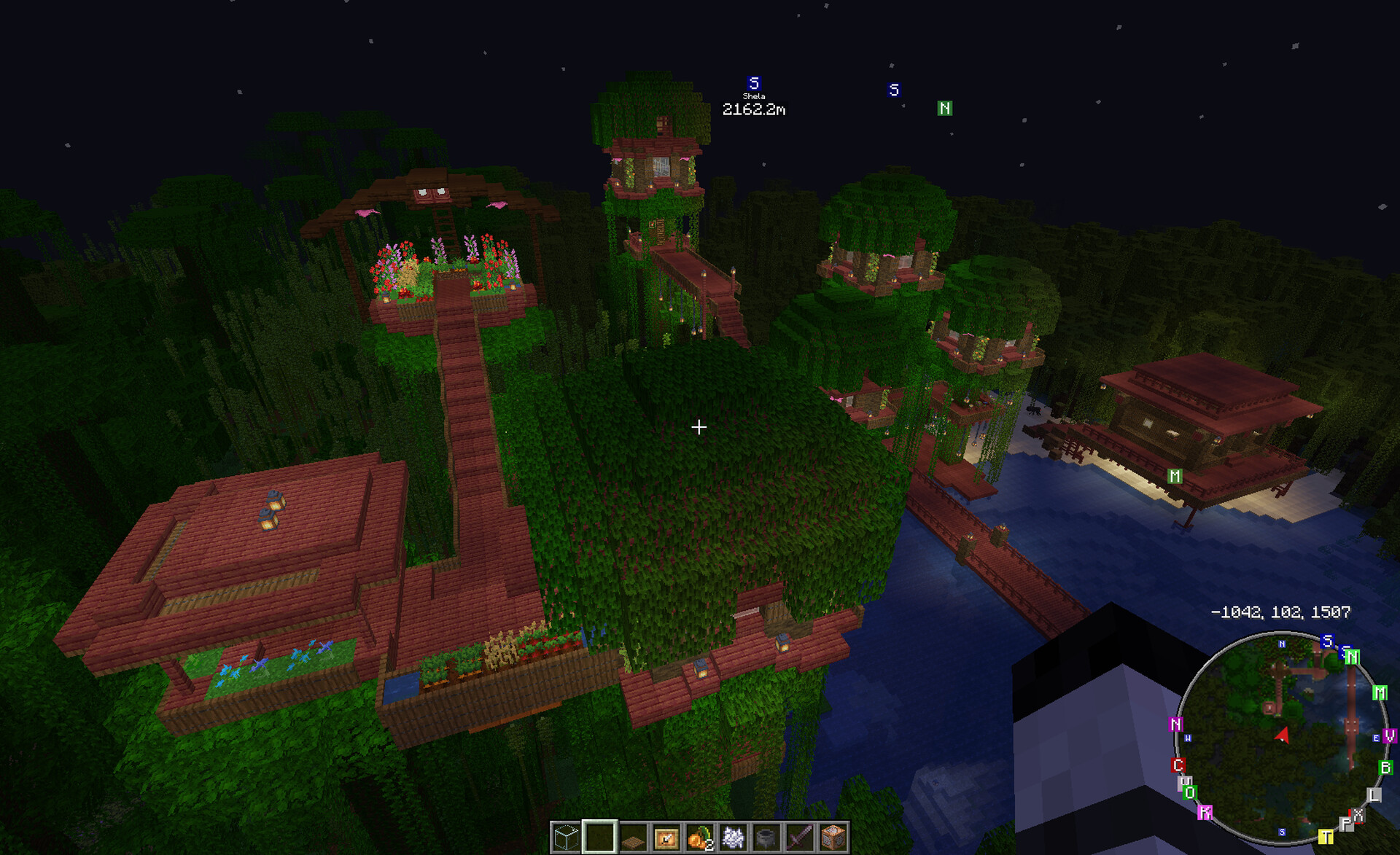 Tree Top Village Minecraft Map