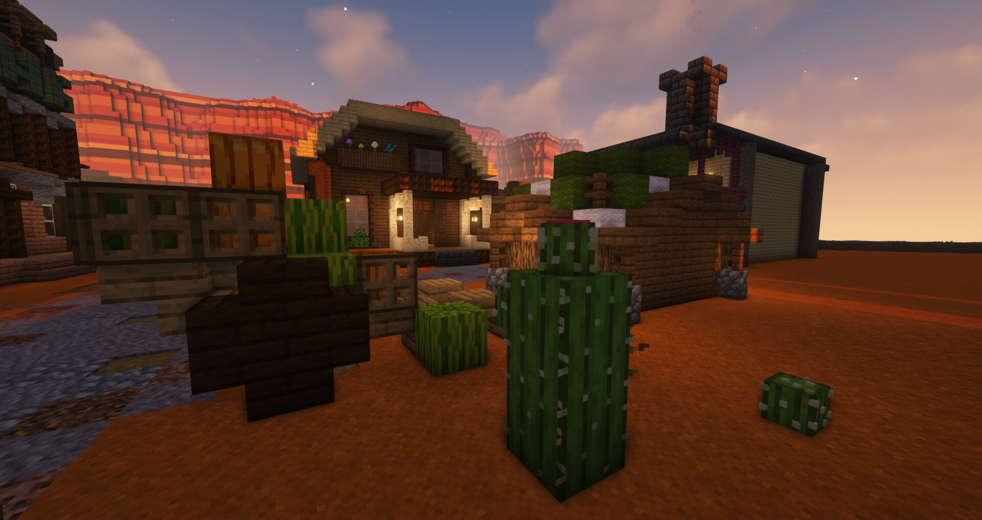 Wild West Build by the ArtfulMelody Community Minecraft Map