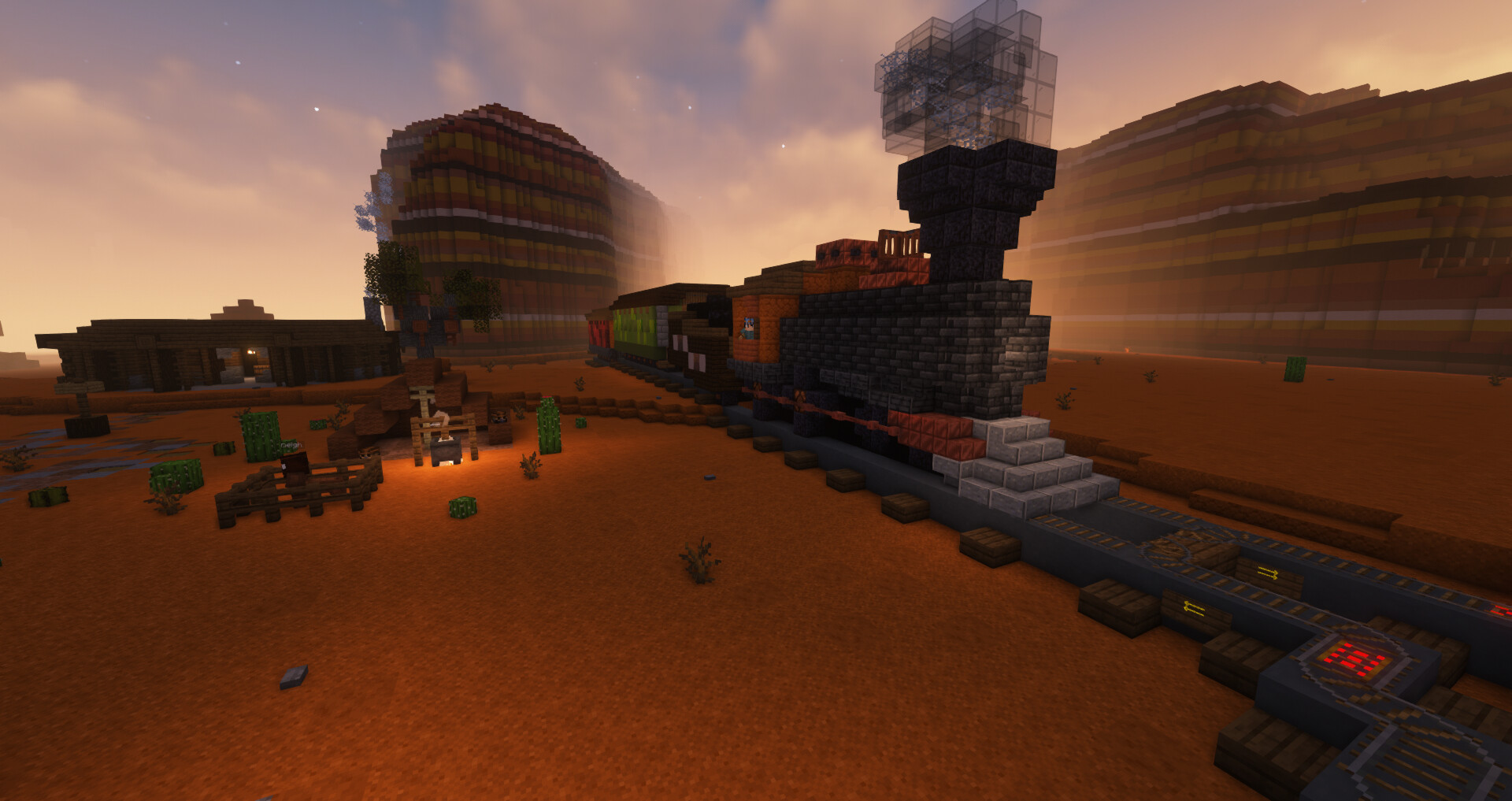 Wild West Build by the ArtfulMelody Community Minecraft Map
